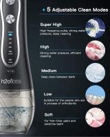 China 5 Mode Oral Irrigator Water Flosser with 300ml Tank and 40-110 PSI Pressure Range for sale