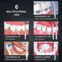 China 5 Mode Oral Irrigator Water Flosser with 300ml Tank and 40-110 PSI Pressure Range for sale