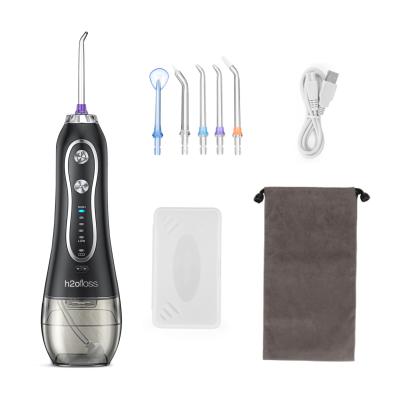 China HF-6 Multimode Electric Cordless Oral Irrigator 70x80x222mm ABS Dental Cleaner with 0.38kg Weight for sale