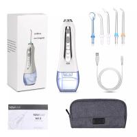 China Dental Ultrasonic Water Flosser with 300ml Tank and 2500mAh Battery - 3 Cleaning Modes USB Charging for sale