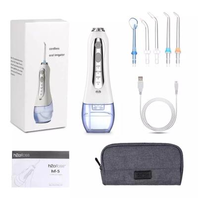 China Dental Ultrasonic Water Flosser with 300ml Tank and 2500mAh Battery - 3 Cleaning Modes USB Charging for sale