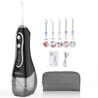 China Travel Electric Ultrasonic Tooth Cleaner with 300ml Tank & 2500mAh Battery - 5 Modes IPX7 Waterproof for sale