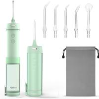 China Cordless USB Charging Ultrasonic Water Flosser 200ml 2500mAh FDA Approved Oral Care for sale