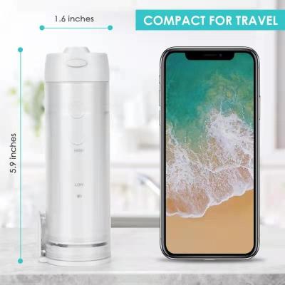 China Household Ultrasonic Water Flosser 200ml IPX7 Rechargeable Dental Oral Irrigator 40-140PSI for sale