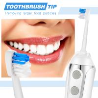 China OEM Rechargeable Ultrasonic Water Flosser with 2500mAh Battery and 40-110 PSI Pressure Range for sale