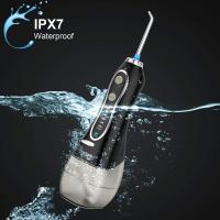 China Ultrasonic Water Flosser IPX7 Waterproof 300ml Tank 5 Cleaning Modes 2500mAh Battery for sale
