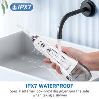 China Cordless Water Flosser with 2500mAh Battery, 300ml Reservoir, 5 Cleaning Modes and 40-140 PSI Pressure for sale