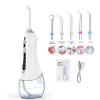 China Cordless Water Flosser with 300ml Tank and 2500mAh Battery - 3 Pressure Modes IPX7 Waterproof Dental Irrigator for sale