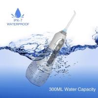China Cordless Water Flosser with 300ml Tank and 2500mAh Battery - 3 Pressure Modes IPX7 Waterproof Dental Irrigator for sale