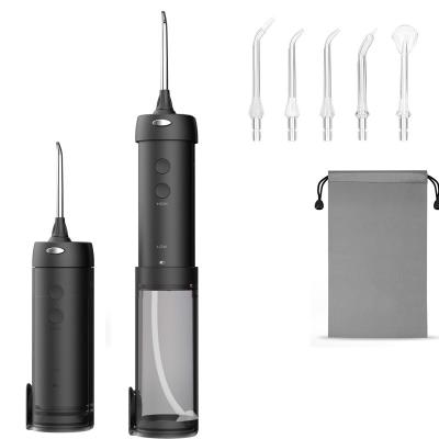 China Mini Portable Water Flosser Rechargeable 200ml Cordless Dental Oral Irrigator 5 Modes 40-140PSI for sale