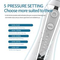 China ODM Dental Hygiene Oral Irrigator Water Flosser 300ml Tank 2500mAh Battery for sale