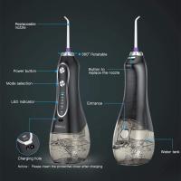 China Portable Electric Water Dental Flosser 300ml 2500mAh 5 Modes IPX7 Oral Irrigator for sale