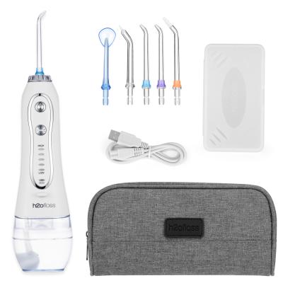 China Portable Water Flosser Teeth Irrigator 2500mAh Battery 300ml Tank IPX7 for sale