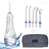 China Cordless Electric Water Flosser 300ml Portable Rechargeable Oral Irrigator 140PSI for sale