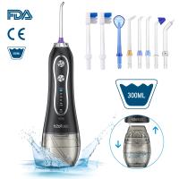 China Rotatable Nozzle Travel Water Flosser 2500mAh Rechargeable Lithium Battery IPX7 Waterproof for sale