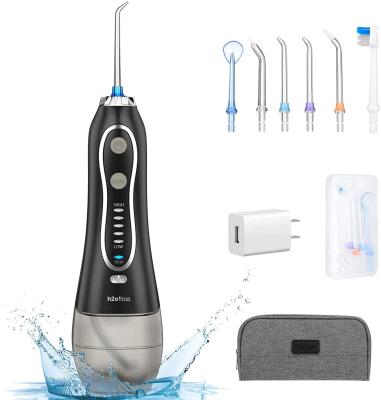 China HF-6 Portable Water Flosser with 5 Modes 300ml Tank 40-110 PSI Pressure USB Charging IPX7 Waterproof for sale