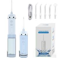 China HF-10 Portable Water Flosser with 2500mAh Battery and 200ml Tank - 5 Cleaning Modes IPX7 Waterproof for sale
