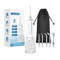 China Cordless Dental Water Flosser 300ML UV Sterilization IPX7 Waterproof Oral Irrigator 40-110PSI for sale