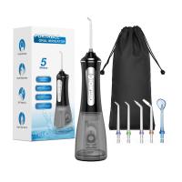 China 300ML Rechargeable Dental Water Flosser 5 Modes 40-110PSI Oral Irrigator for sale