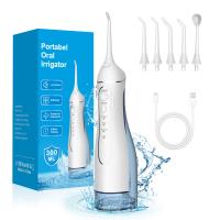 China Cordless Dental Water Flosser with 300ML Tank and 2000mAh Battery - 4 Cleaning Modes for Home and Travel for sale