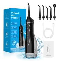 China 2000mAh Cordless Water Jet Flosser with 300ML Tank and 40-110 PSI Adjustable Pressure for Oral Care for sale