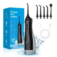 China Portable Rechargeable Electric Water Dental Flosser 300ml Tank 2000mAh Battery for sale