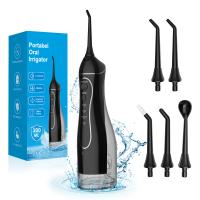 China Portable Rechargeable Electric Water Dental Flosser 300ml Tank 2000mAh Battery for sale