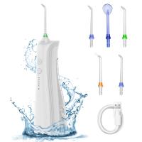 China OEM Collapsible Portable Oral Dental Irrigator 185ML Water Tank 21W Teeth Clean Water Flosser for Travel for sale