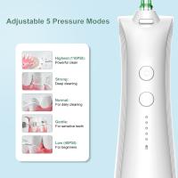 China OEM Collapsible Portable Oral Dental Irrigator 185ML Water Tank 21W Teeth Clean Water Flosser for Travel for sale