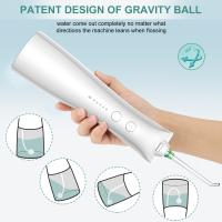 China Cordless Water Flosser 4 Modes 185ML Portable Oral Irrigator IPX7 Waterproof OEM for sale
