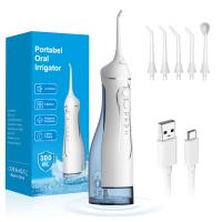 China ABS Plastic Cordless Water Flosser with 140psi Pressure & IPX7 Waterproof for Professional Teeth Cleaning for sale