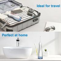 China ABS Plastic Cordless Water Flosser with 140psi Pressure & IPX7 Waterproof for Professional Teeth Cleaning for sale