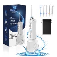 China Type C Charging Cordless Water Flosser with 300ML Tank and 40-110PSI Adjustable Pressure for Professional Oral Care for sale