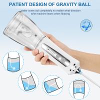 China Type C Charging Cordless Water Flosser with 300ML Tank and 40-110PSI Adjustable Pressure for Professional Oral Care for sale