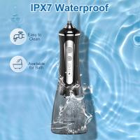China Professional Dental Water Flosser with 40-110 PSI Adjustable Pressure and 300ML Water Tank Capacity for sale