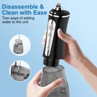 China Professional Dental Water Flosser with 40-110 PSI Adjustable Pressure and 300ML Water Tank Capacity for sale