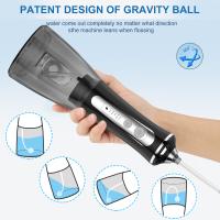 China Professional Dental Water Flosser with 40-110 PSI Adjustable Pressure and 300ML Water Tank Capacity for sale