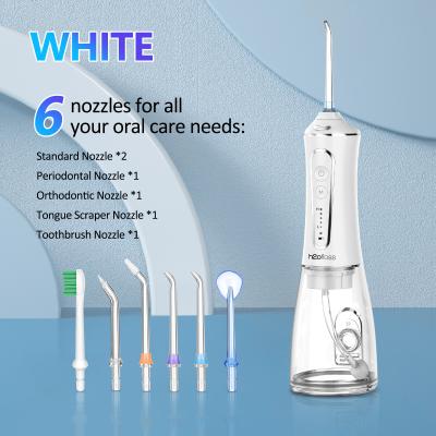 China Multi Pik IPX7 Dental Irrigator 400ml Water Flosser with 2500mAh Battery and UV Sterilization for sale