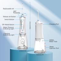 China Multi Pik IPX7 Dental Irrigator 400ml Water Flosser with 2500mAh Battery and UV Sterilization for sale