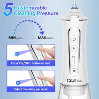 China Multi Pik IPX7 Dental Irrigator 400ml Water Flosser with 2500mAh Battery and UV Sterilization for sale