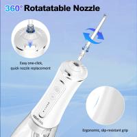 China Multi Pik IPX7 Dental Irrigator 400ml Water Flosser with 2500mAh Battery and UV Sterilization for sale