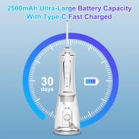 China Multi Pik IPX7 Dental Irrigator 400ml Water Flosser with 2500mAh Battery and UV Sterilization for sale