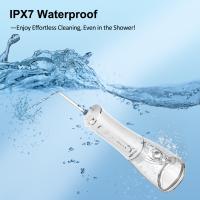 China Multi Pik IPX7 Dental Irrigator 400ml Water Flosser with 2500mAh Battery and UV Sterilization for sale