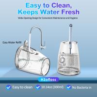 China Multi Pik IPX7 Dental Irrigator 400ml Water Flosser with 2500mAh Battery and UV Sterilization for sale