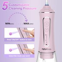 China 5 Mode Electric Water Flosser Dental Irrigator 400ml IPX7 Portable with 2500mAh Battery for sale