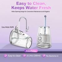 China 5 Mode Electric Water Flosser Dental Irrigator 400ml IPX7 Portable with 2500mAh Battery for sale