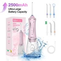China 5 Mode Electric Water Flosser Dental Irrigator 400ml IPX7 Portable with 2500mAh Battery for sale