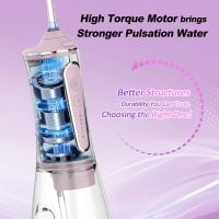 China 5 Mode Electric Water Flosser Dental Irrigator 400ml IPX7 Portable with 2500mAh Battery for sale