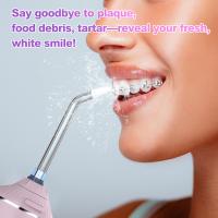 China 5 Mode Electric Water Flosser Dental Irrigator 400ml IPX7 Portable with 2500mAh Battery for sale