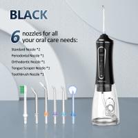 China 5 Mode Electric Water Flosser with 400mL Tank, 2500mAh Battery, and 40-110PSI Pressure for OEM Customization for sale